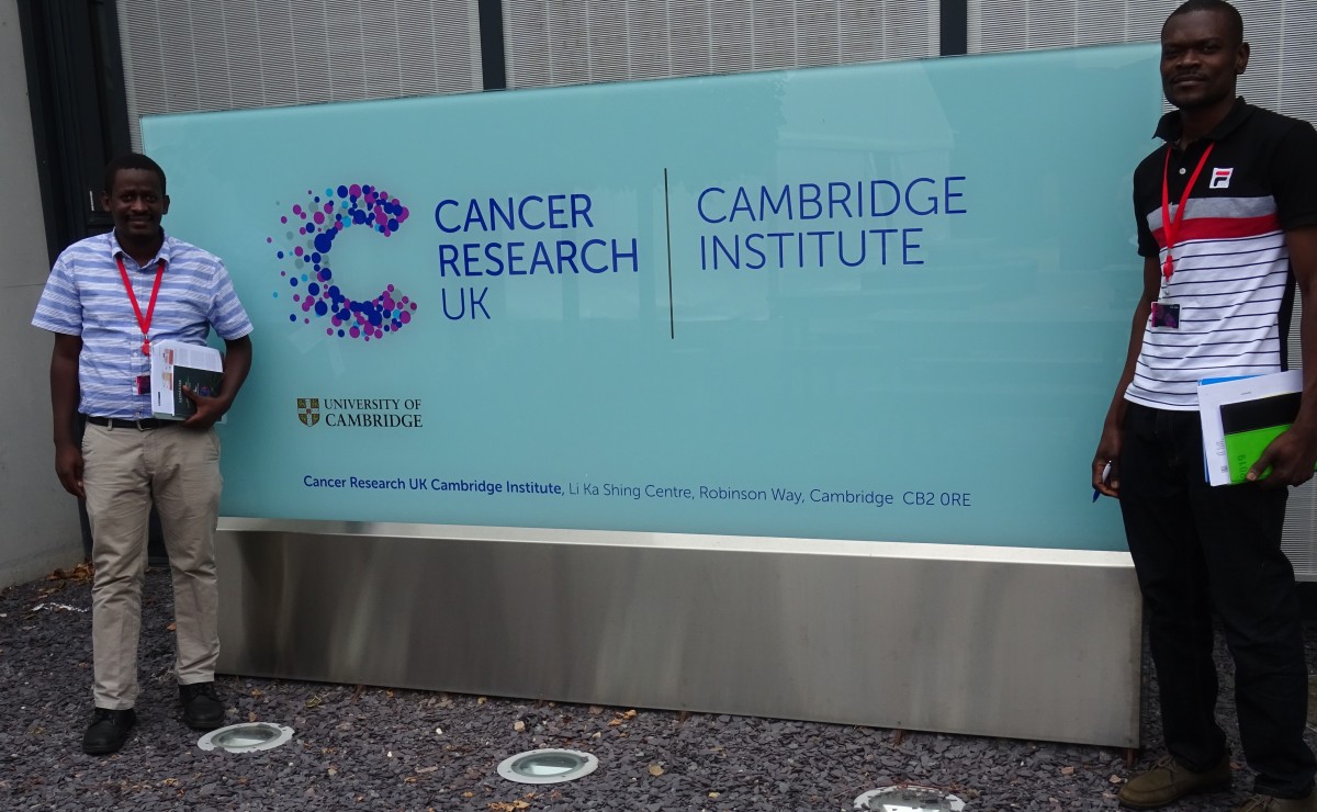 Ugandan cancer researchers spend the summer at CRUK Cambridge Institute ...