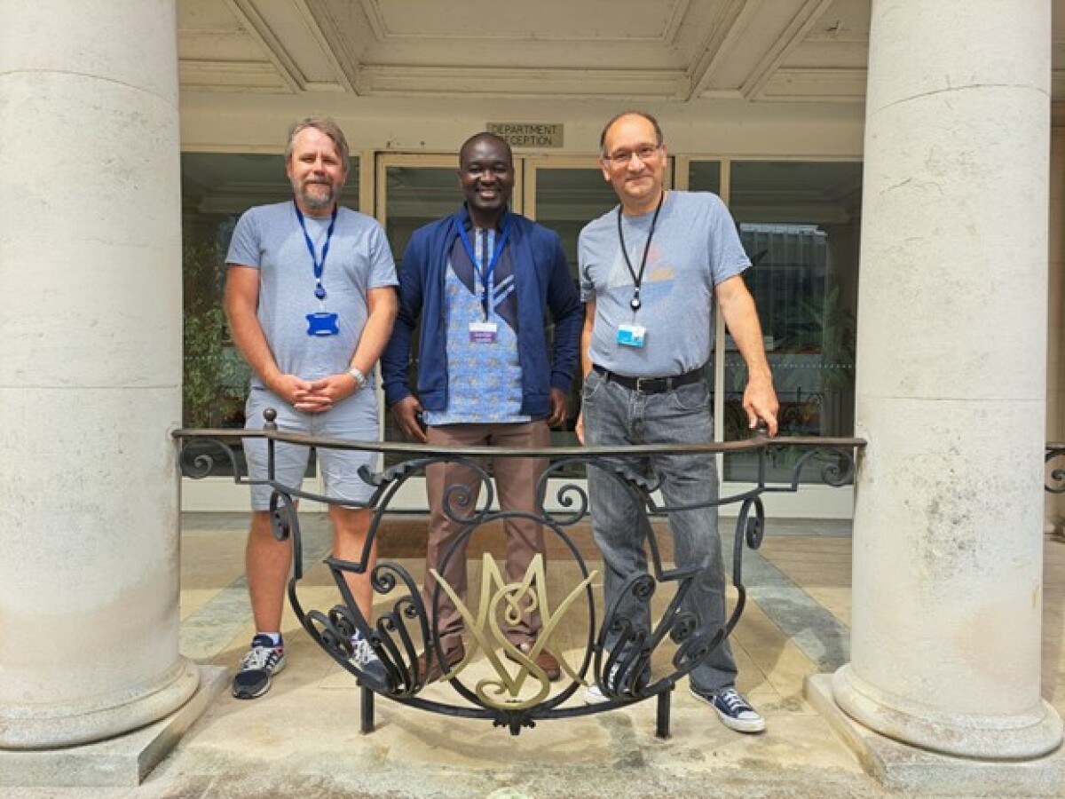 Dr Prince Asare's bioinformatics journey :: Cambridge-Africa